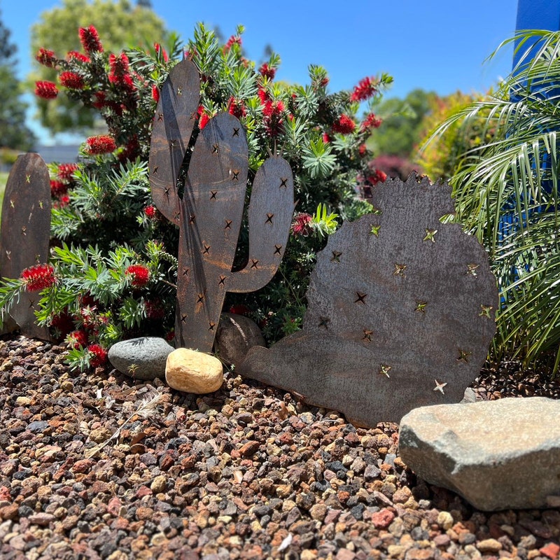 Metal Cactus - Etsy