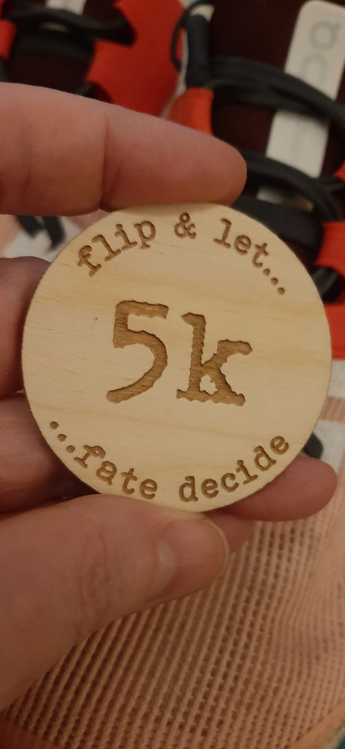 Runners Decision Coin Running Gift Parkrun Gift for - Etsy UK