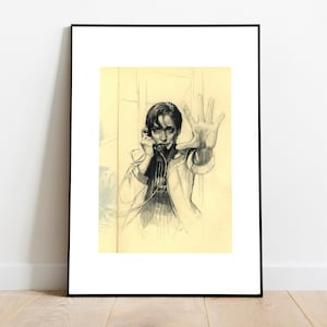 Trinity - the Matrix Poster Illustration - Etsy