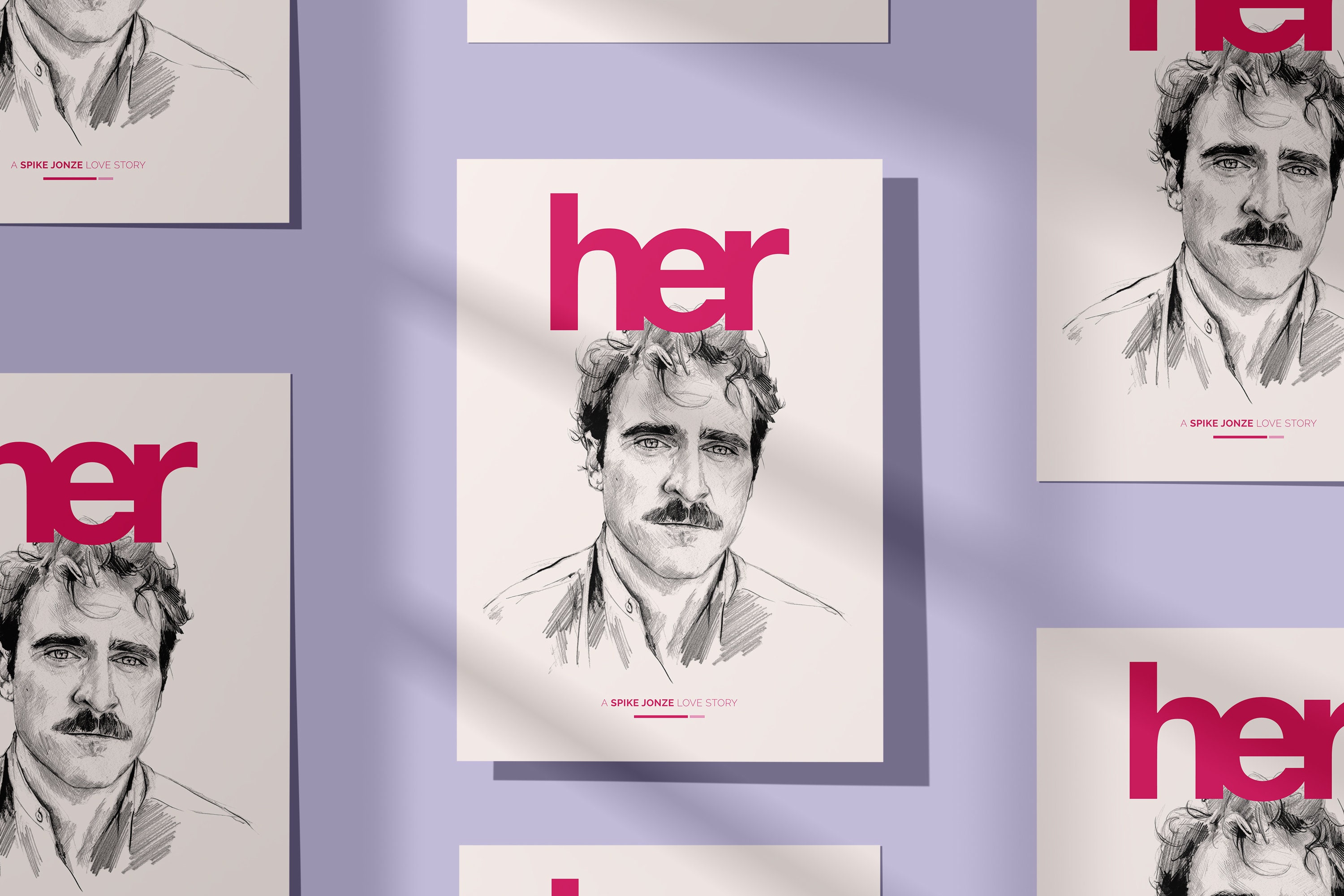 Joaquin Phoenix Her Poster