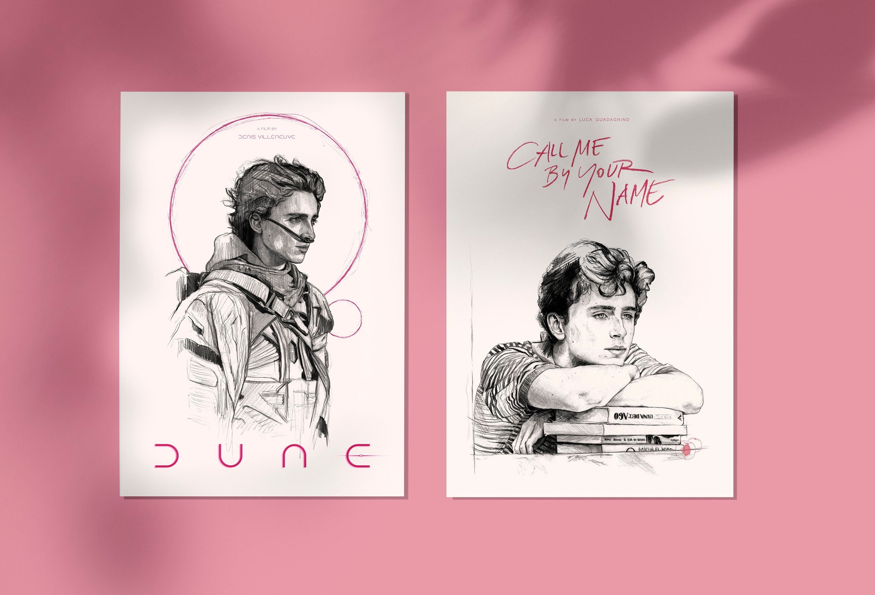 Prints Timothee Chalamet a4 art print Music & Movie Posters etna.com.pe