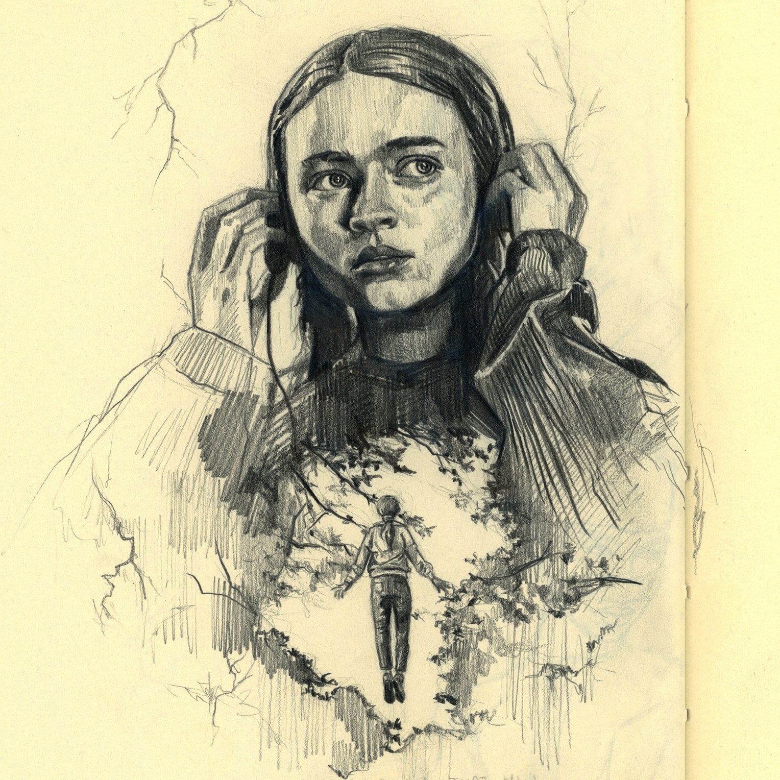 Max Mayfield Stranger Things Poster Illustration Running - Etsy España