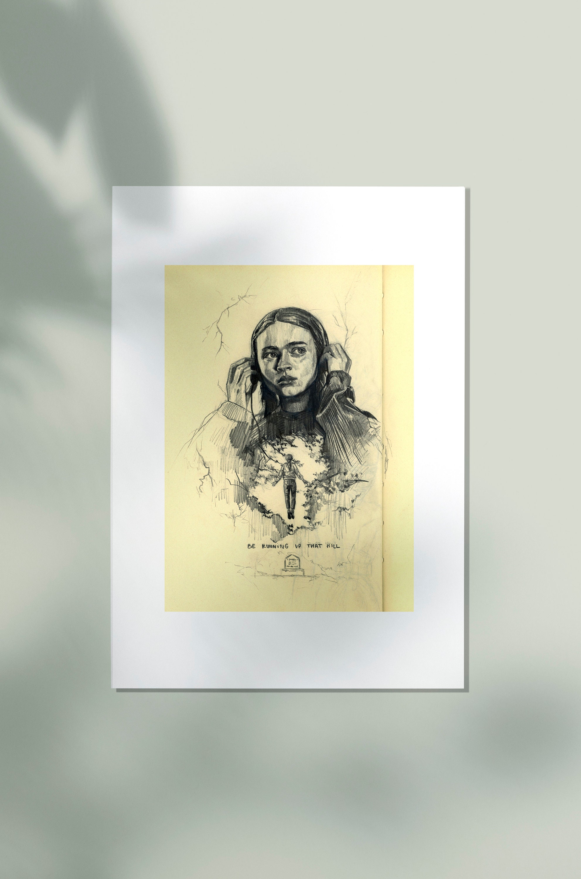 Max Mayfield Stranger Things Poster Illustration Running - Etsy España