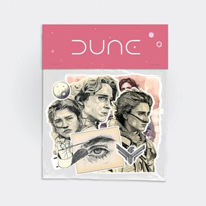Timothée Chalamet Sticker Pack - Zendaya - Paul Atreides & Chani - Etsy