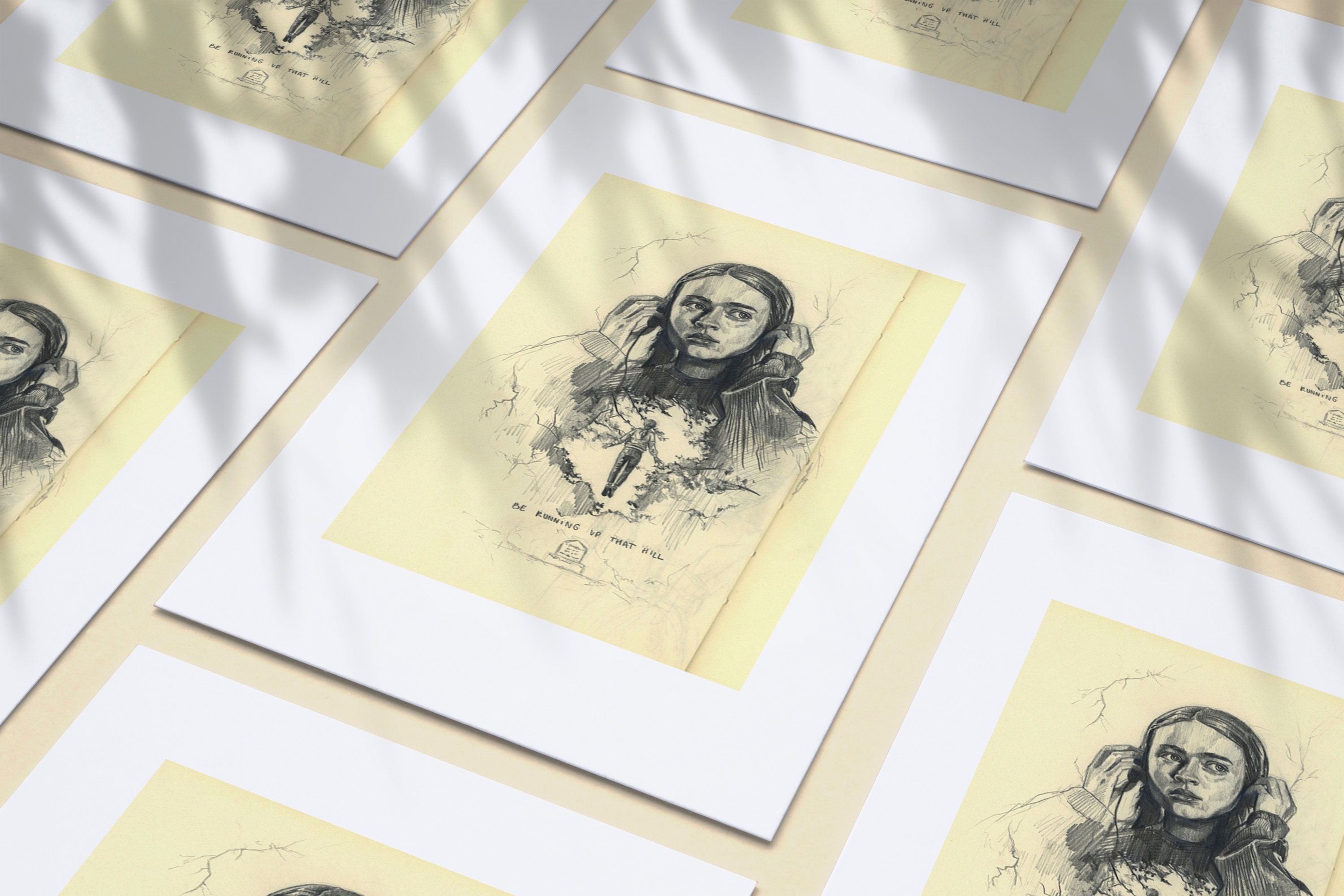 Max Mayfield Stranger Things Poster Illustration Running - Etsy España