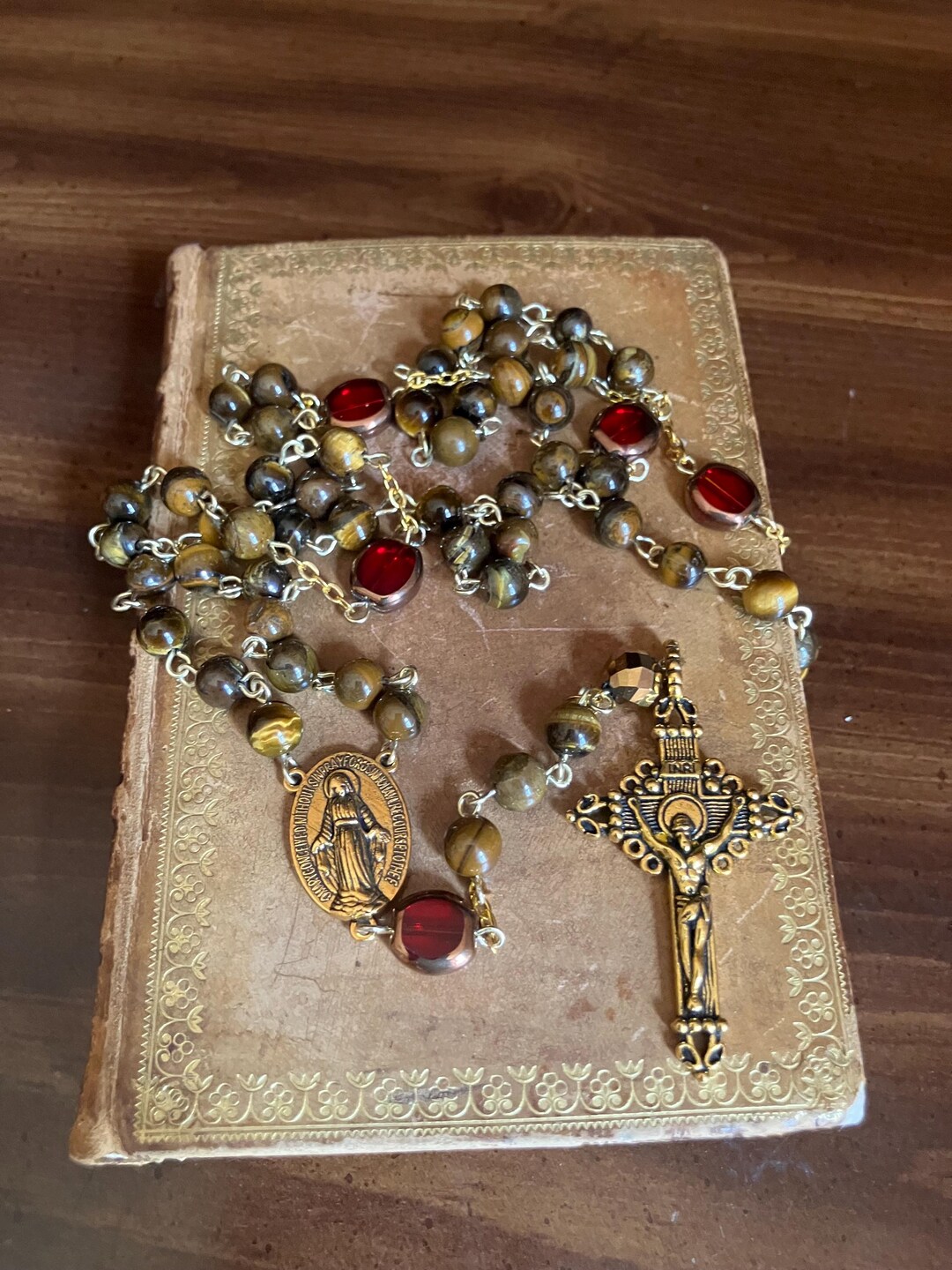 Catholic "sorrowful Mysteries" Rosary - Etsy
