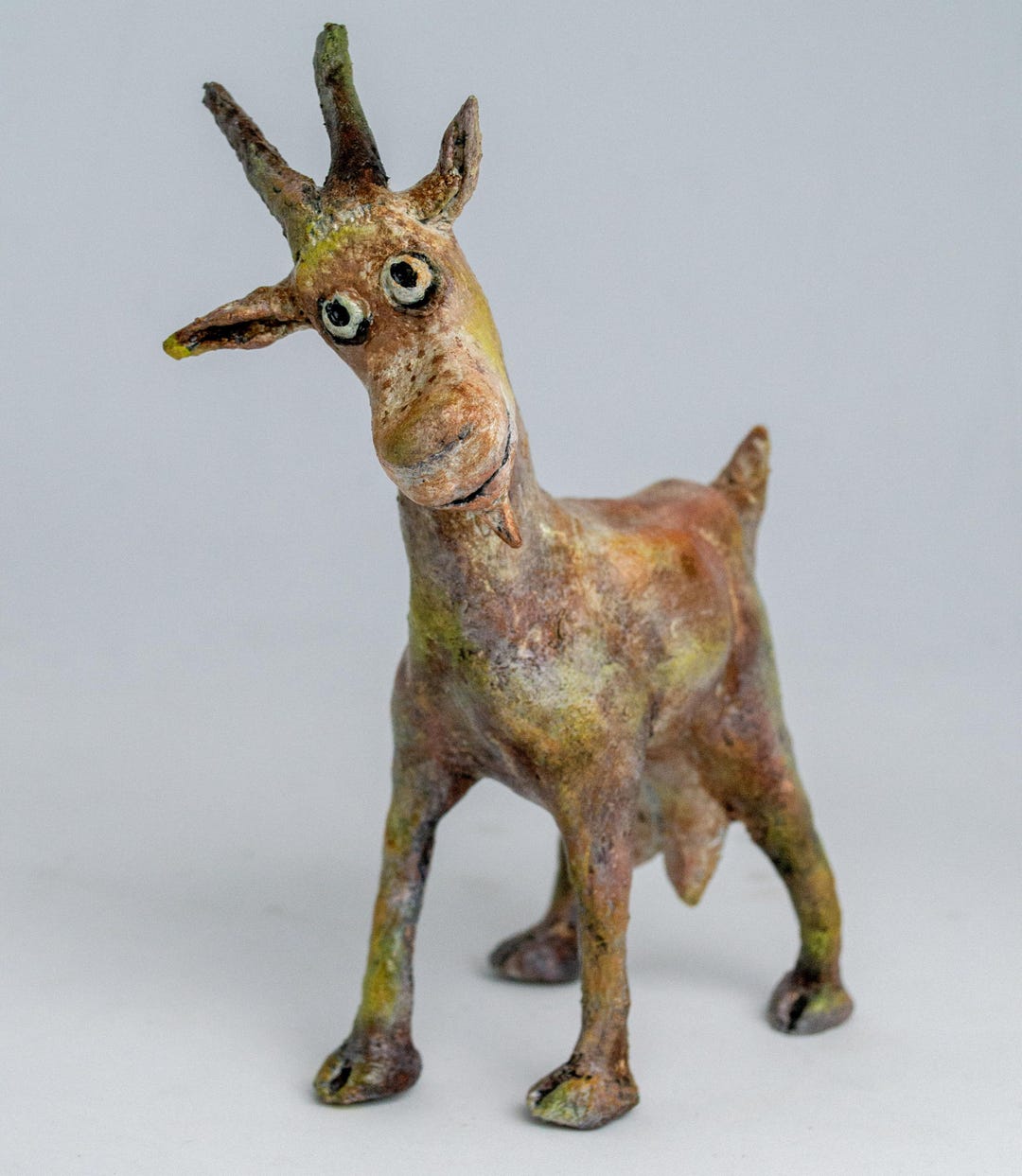 Funny Goat Figure Brings Movement and Joy to Your Home for Collectors ...