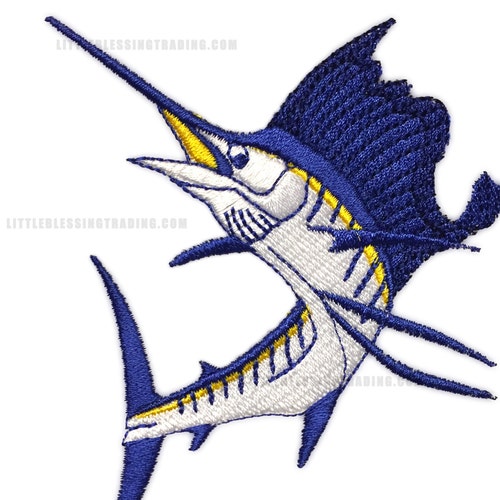 Redfish / Red Drum Embroidery Design | Etsy