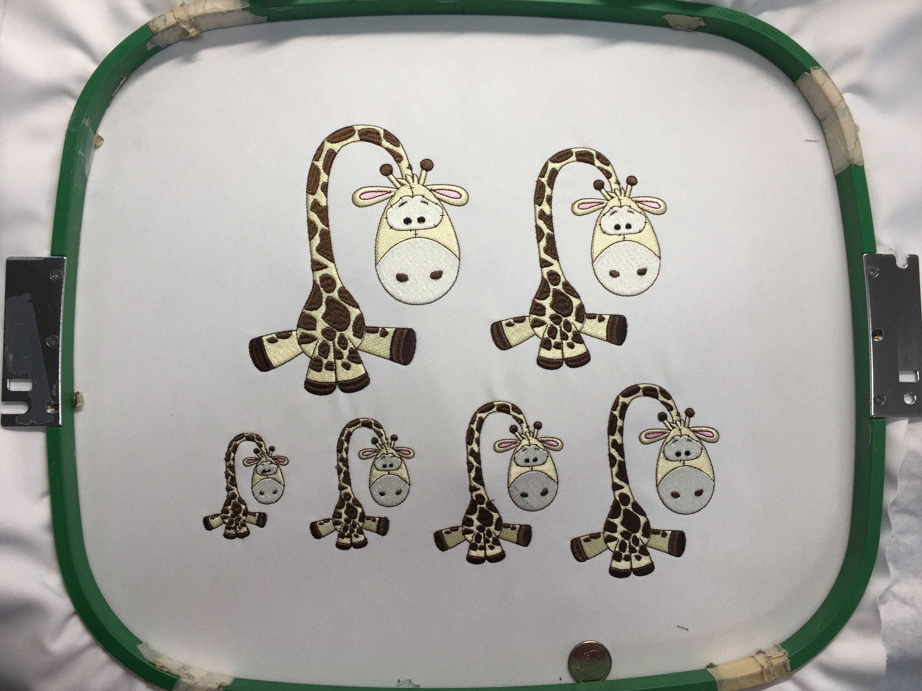 Cute Giraffe Embroidery Design - Etsy