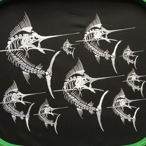 Marlin BONES Embroidery Design - Etsy