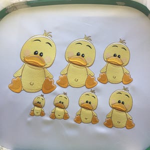 Cute Duck Embroidery Design - Etsy