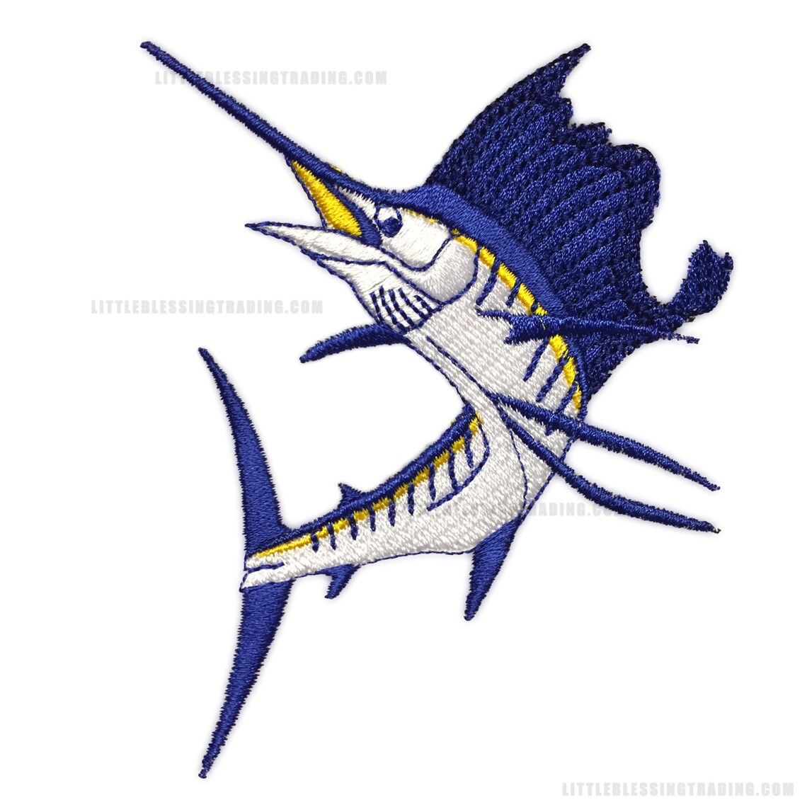 Sailfish Embroidery Design - Etsy