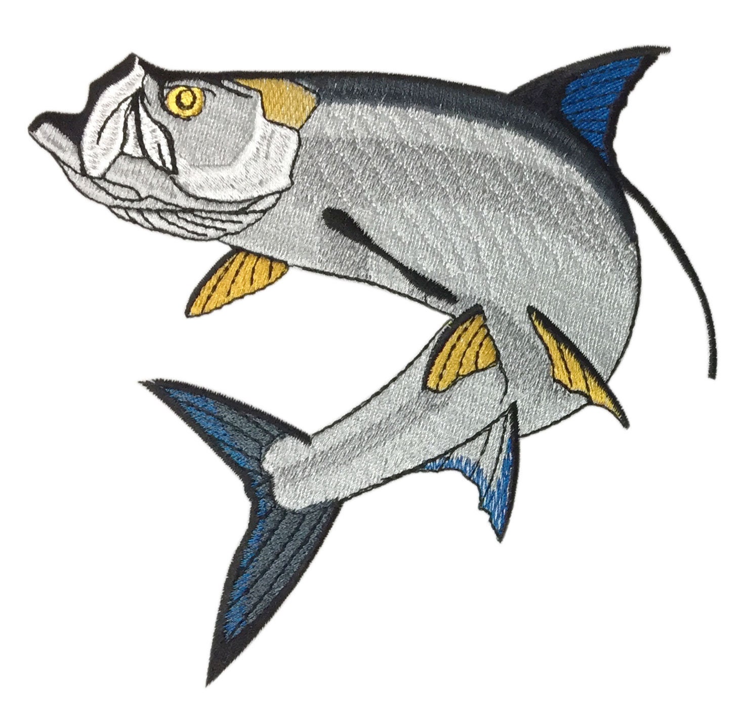 Tarpon Fish Embroidery Design - Etsy