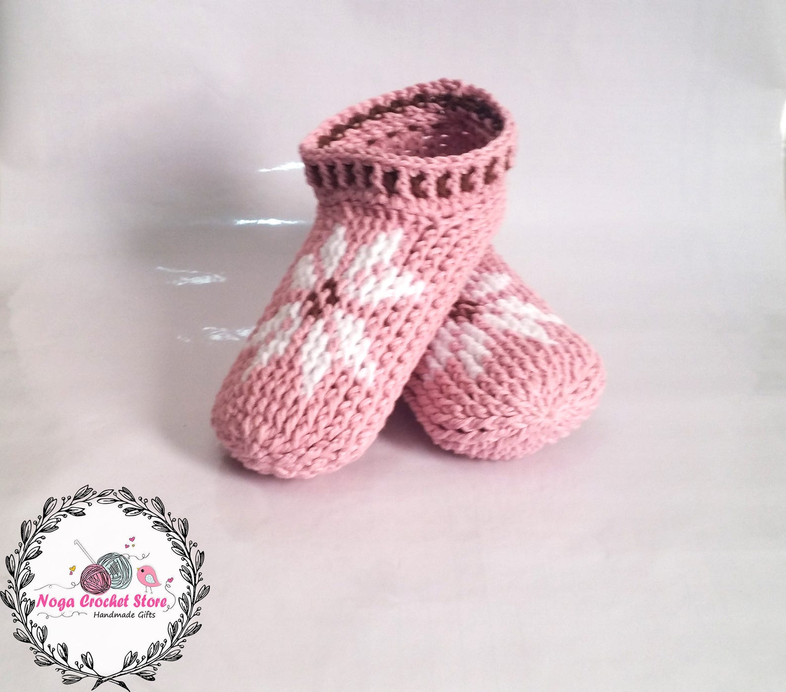 Crochet Fair Isle Slipper Pattern - Etsy