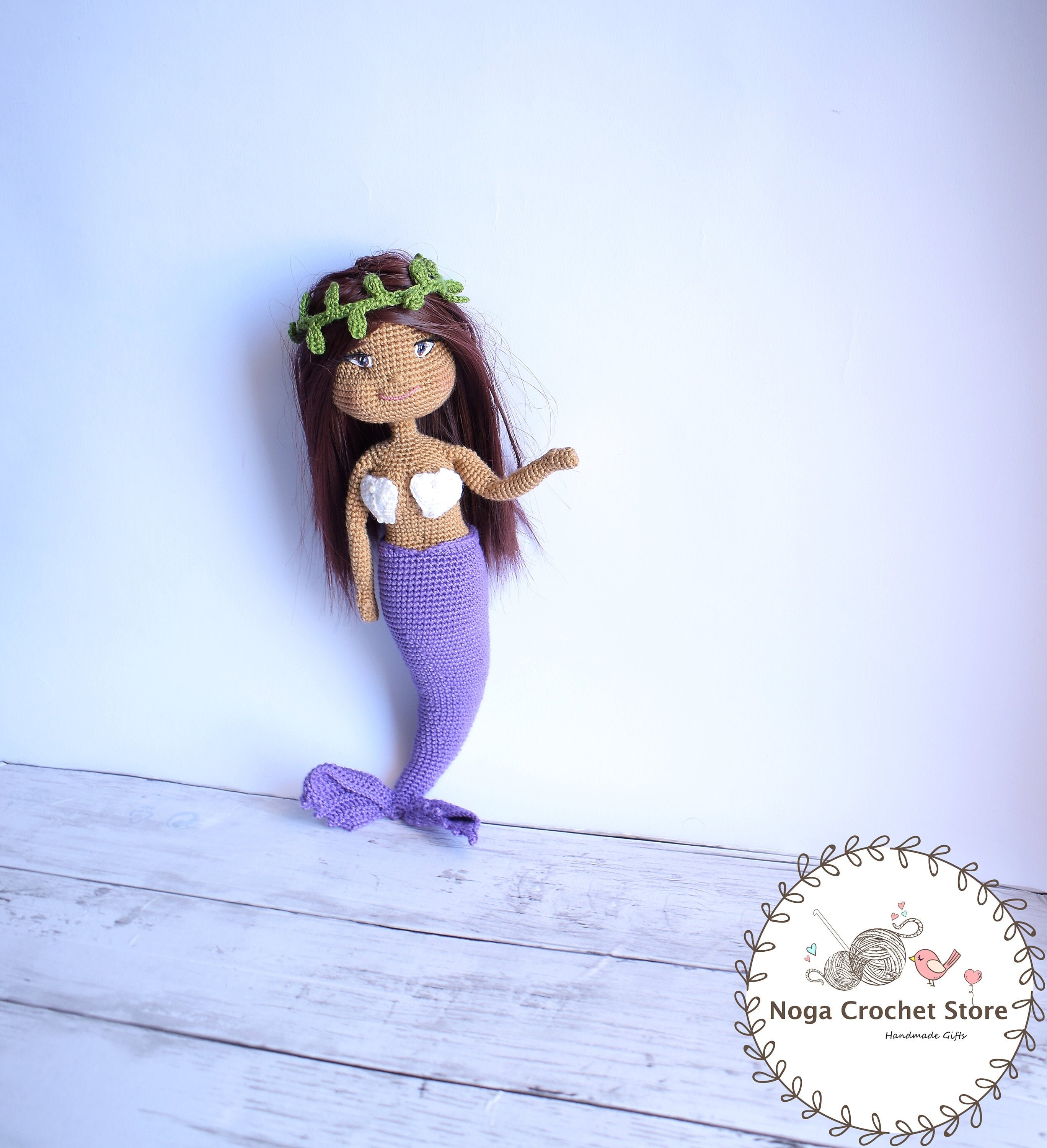 Crochet Pattern Morgana the Mermaid Doll - Etsy