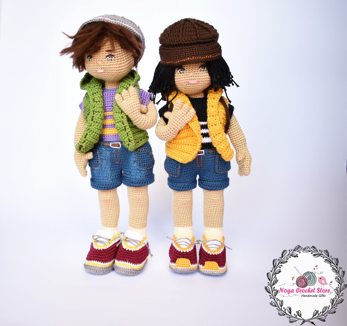 Crochet Boy Doll Amigurumi Pattern | Etsy