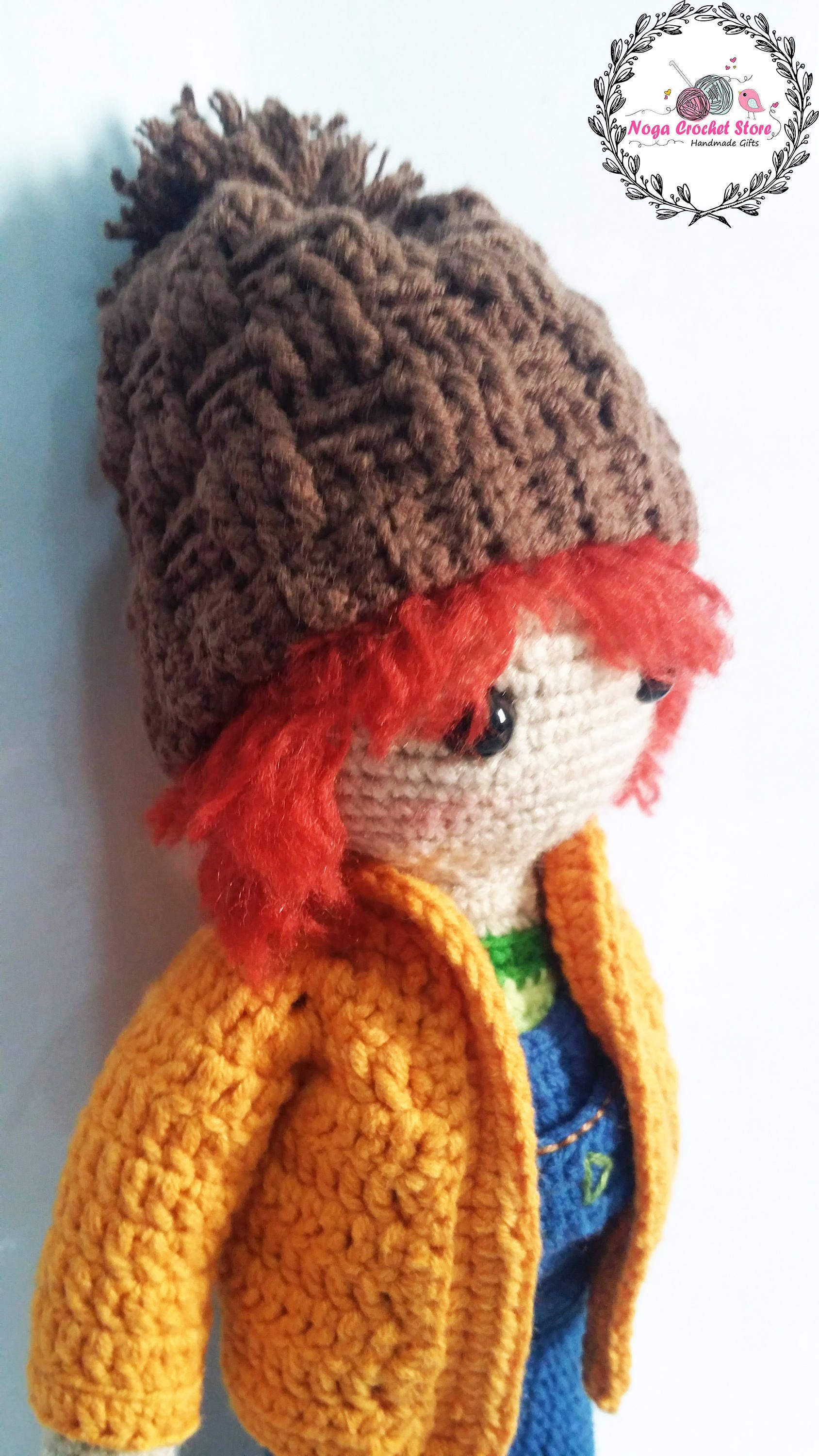 Crochet boy doll amigurumi pattern | Etsy