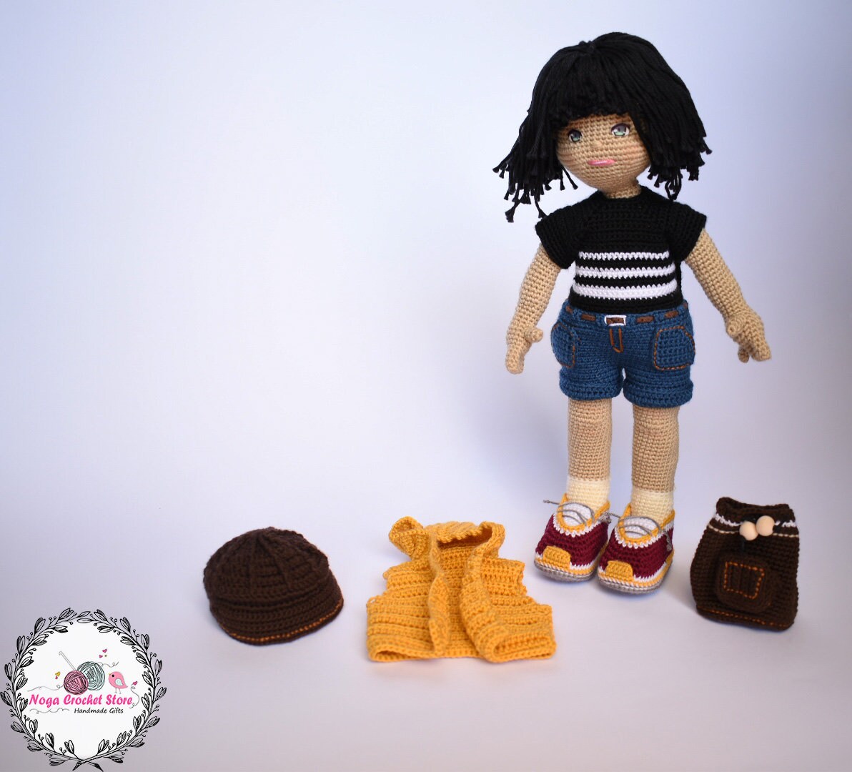 Crochet Boy Doll Amigurumi Pattern | Etsy