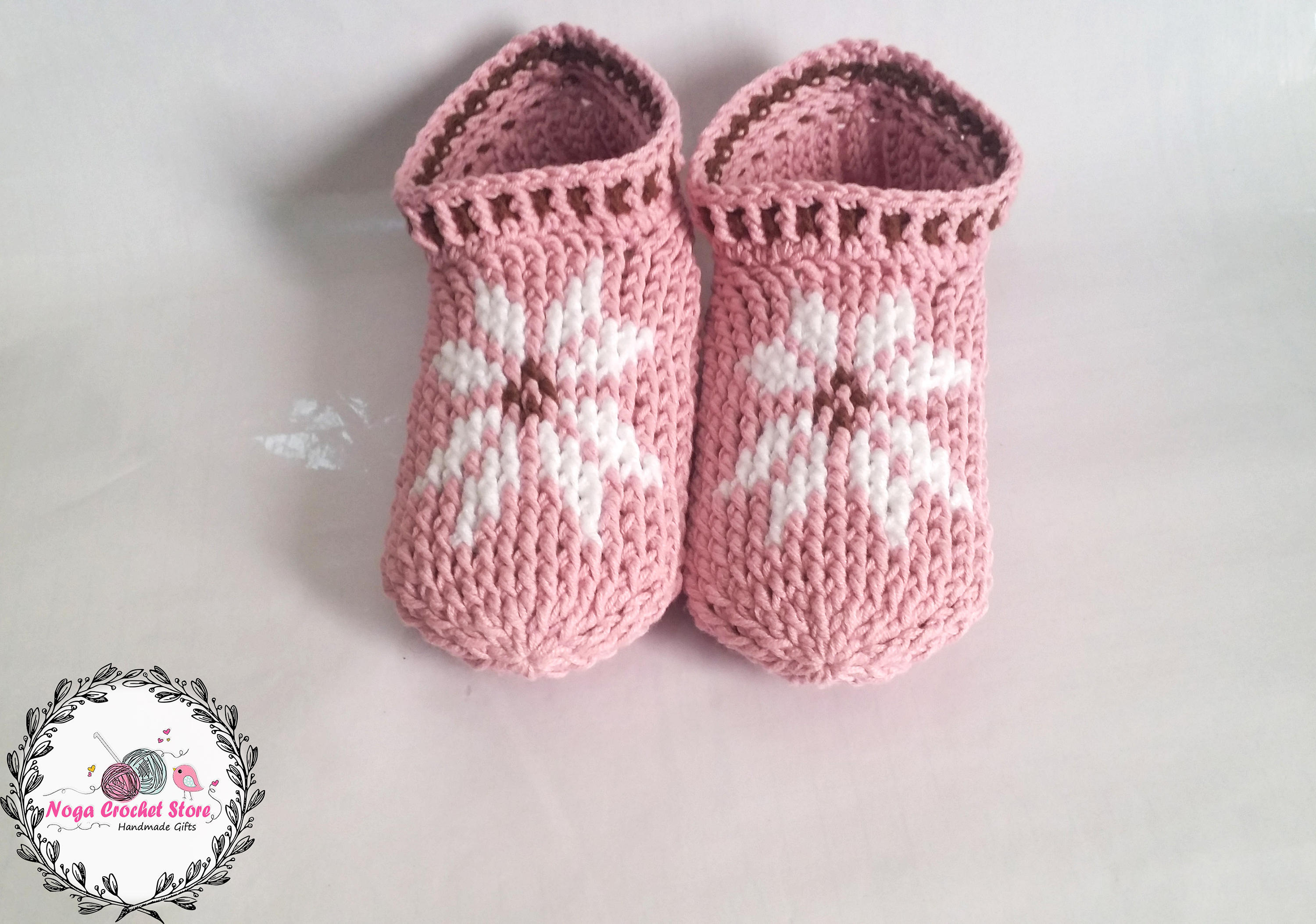 Crochet Fair Isle Slipper Pattern - Etsy