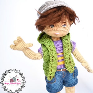 Crochet Boy Doll Amigurumi Pattern - Etsy