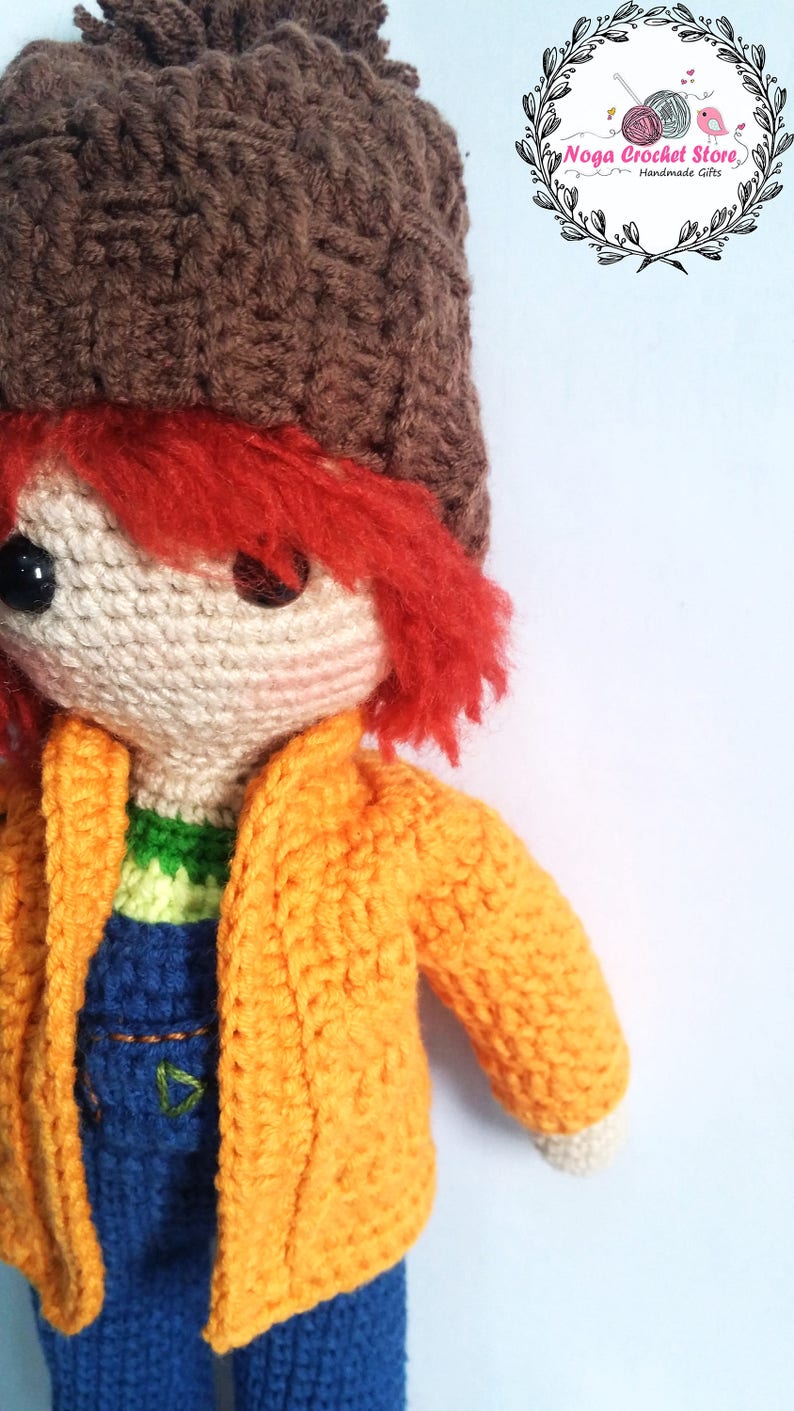 Crochet boy doll amigurumi pattern | Etsy