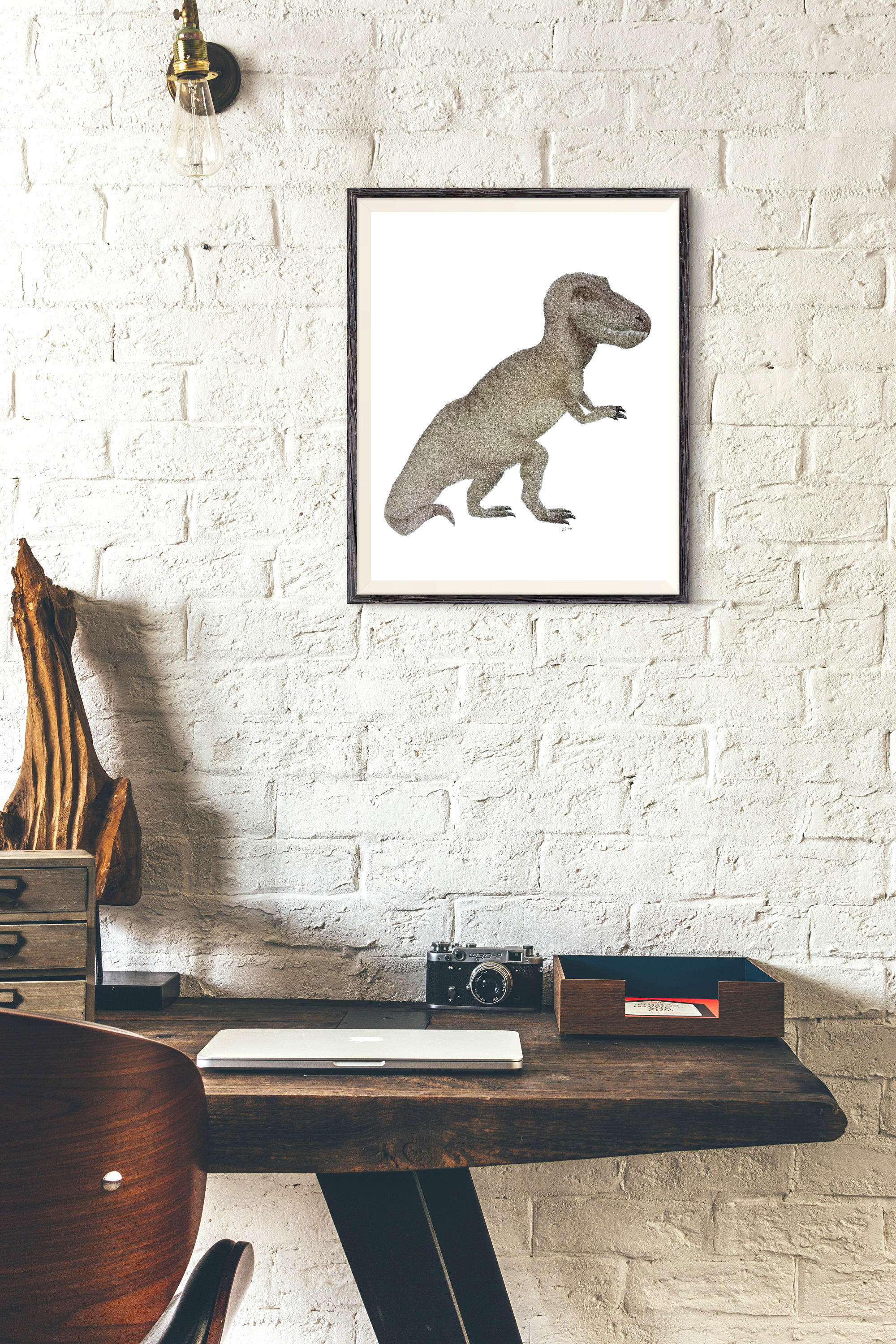 T-rex Art, T-rex Print, Tyrannosaurus Rex Print, Dinosaur Print ...