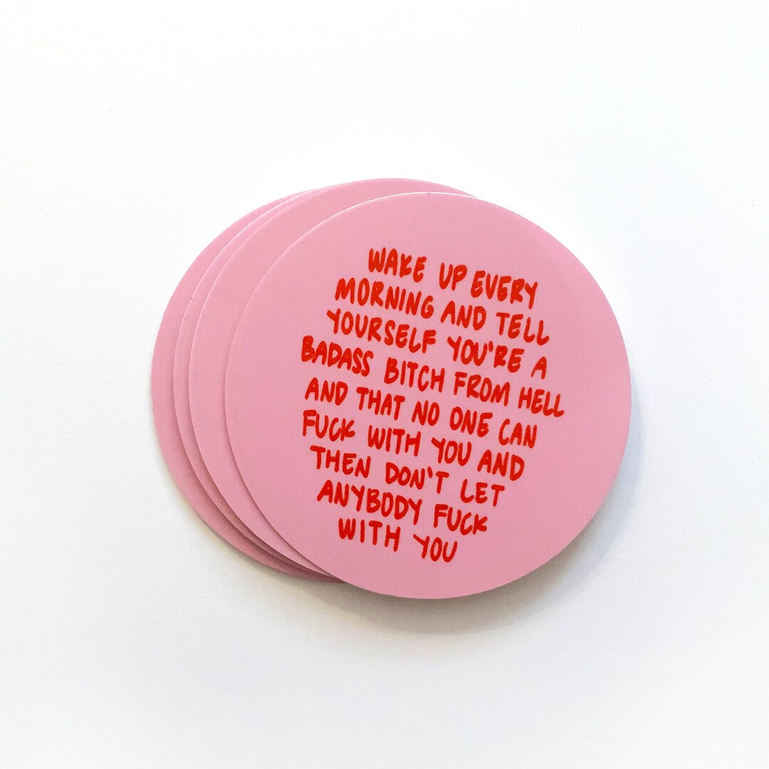 Girl Boss Motto Sticker, Feminist Sticker, Women Empowerment Sticker ...