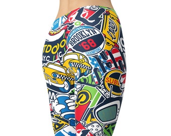 Comic Leggings - Etsy