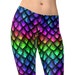 Dragon Scales Leggings Printed Leggings Unique Gym Workout | Etsy
