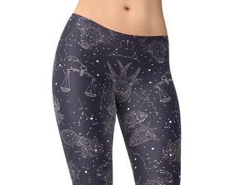 Zodiac Yoga Pants | Etsy