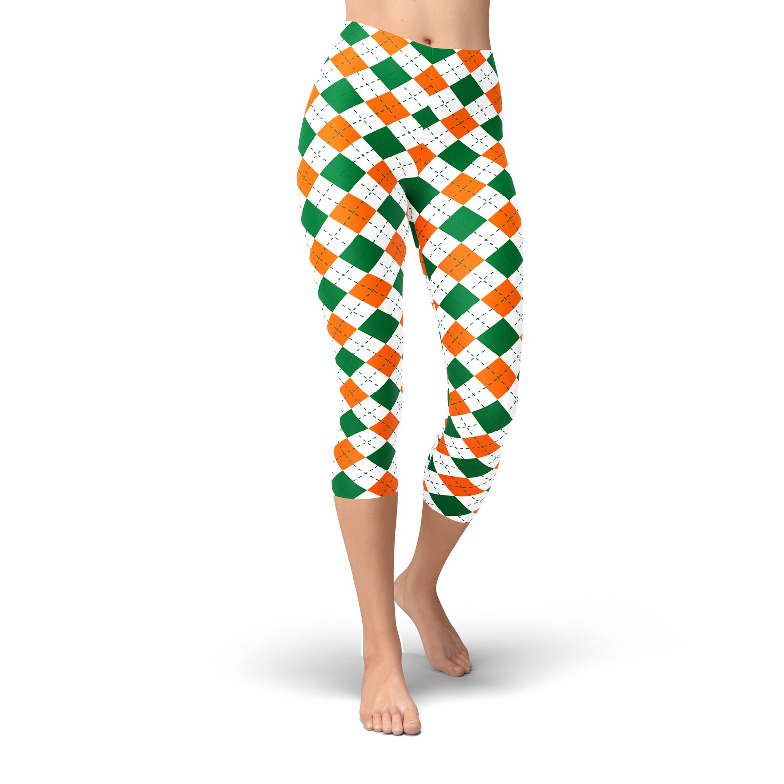 St Patrick's Day Leggings Shamrock Leggings Clover - Etsy