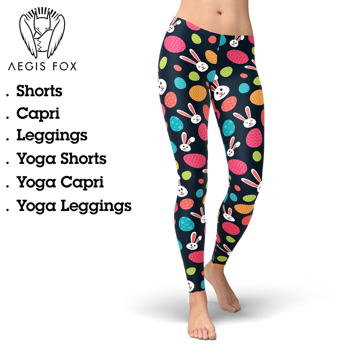 Bunny Leggings Easter Leggings for Women Rabbit Leggings - Etsy