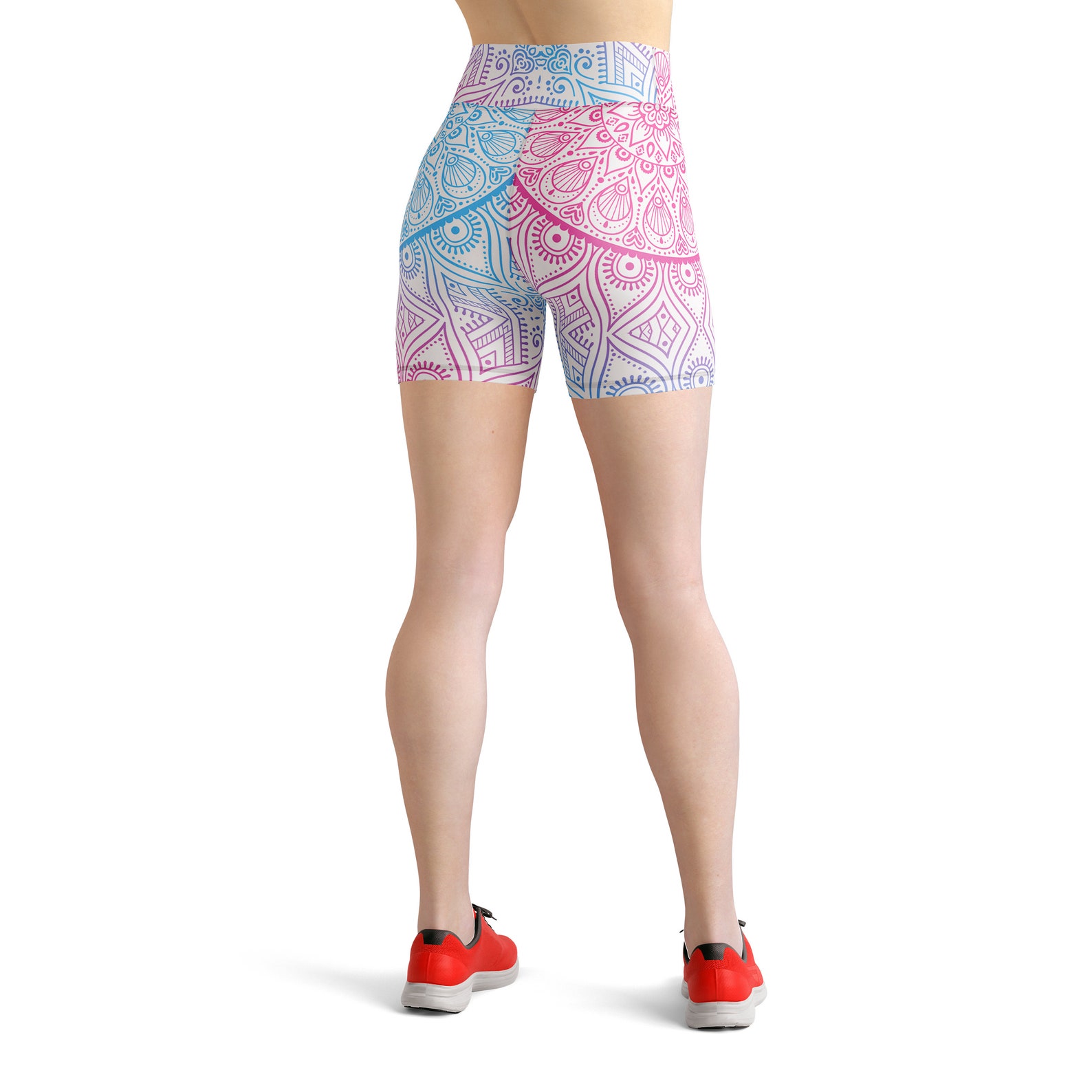 Colorful Mandala Yoga Pants Floral Leggings for Women Yoga | Etsy