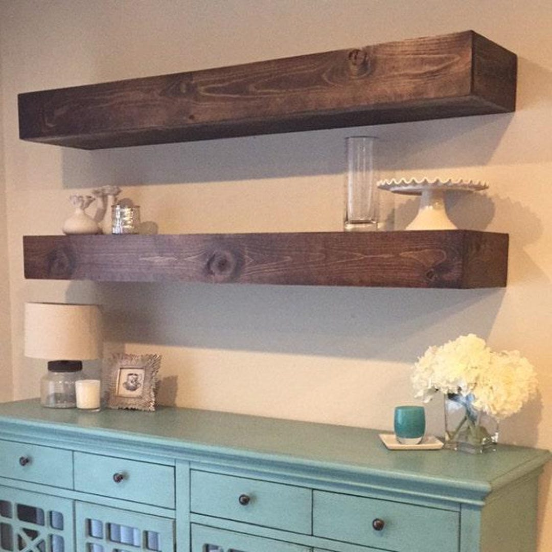 Long Floating Shelf, Floating Shelf, Large Floating Shelf, Bar Shelf ...