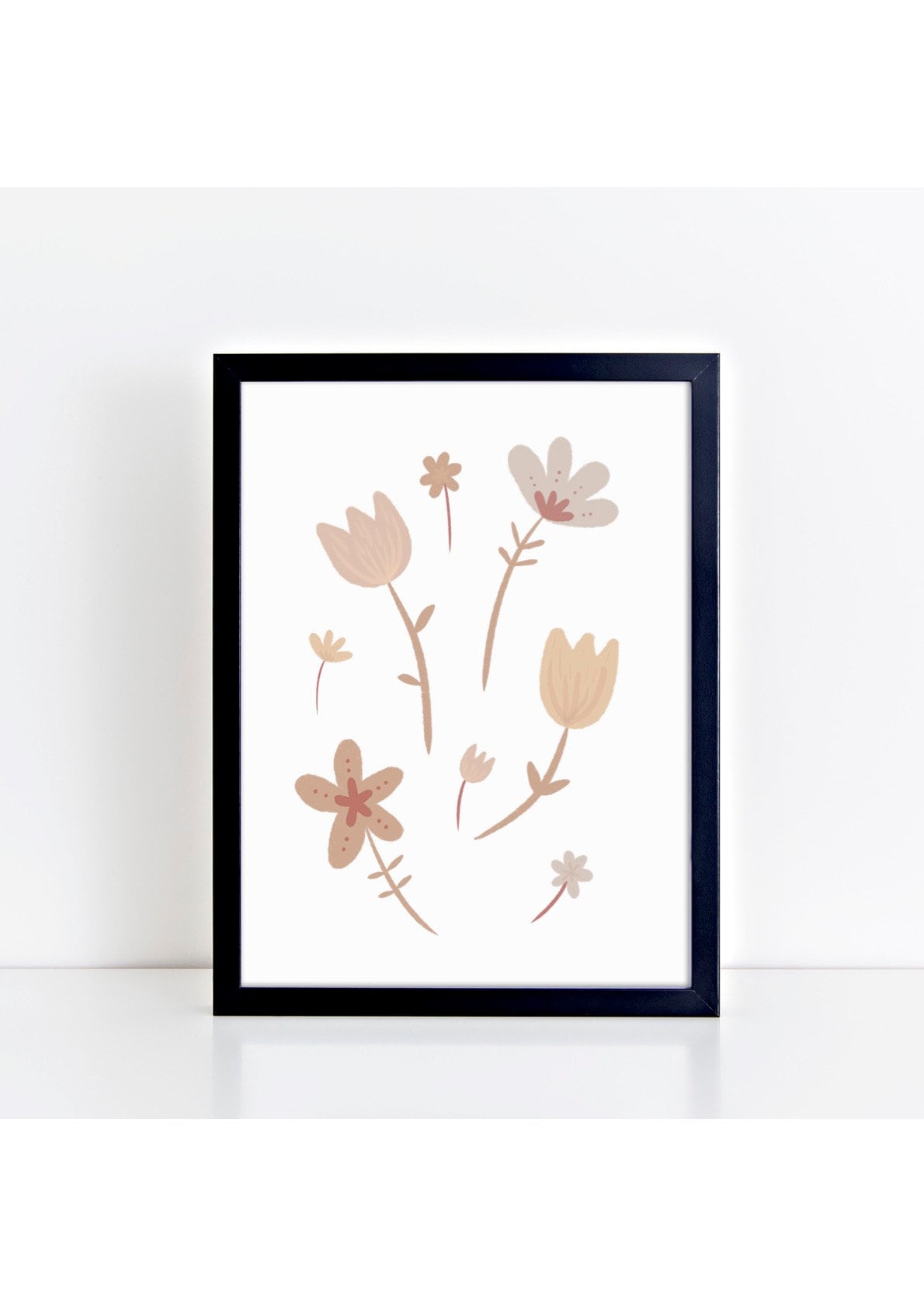 Boho Flowers Printable, Botanic Poster, Instant Download, Boho Bedroom ...