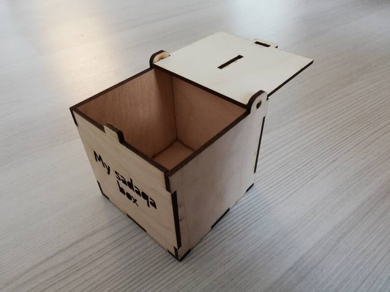 Wooden DIY sadaqa box Muslim kids activities Muslim home | Etsy