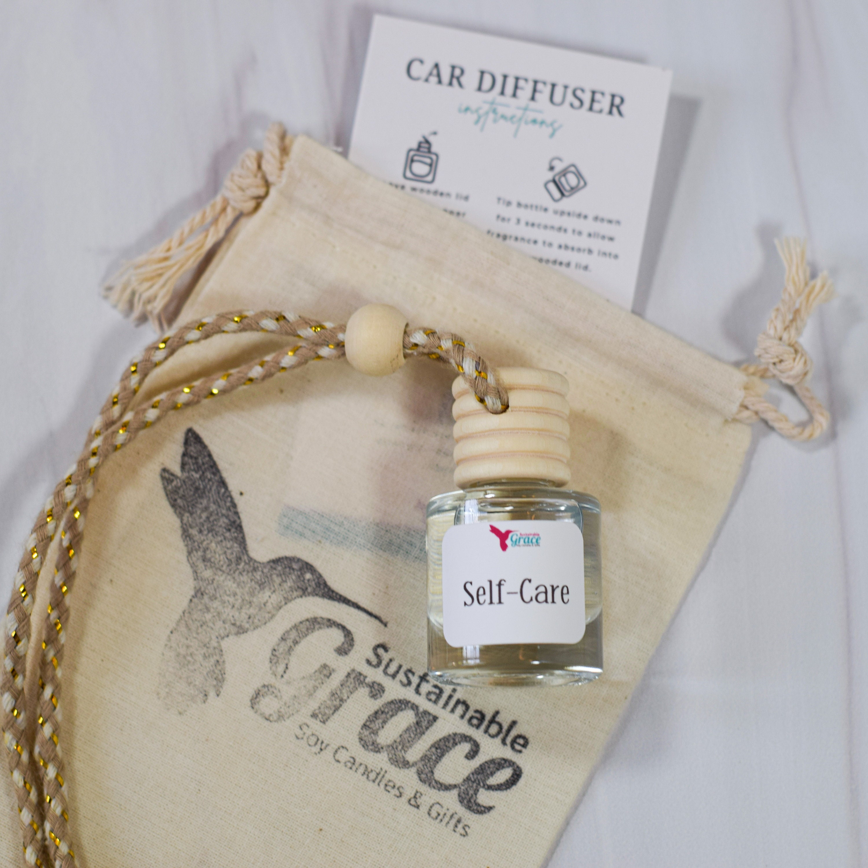 Car Diffuser, Hanging Car Diffuser, Car Air Freshener, Wood Reed ...