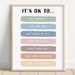 It's Ok to Make Mistakes, Therapy Poster, Therapy Office Decor ...