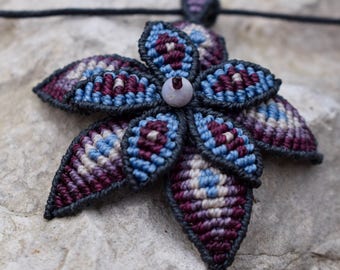 Macrame flower | Etsy