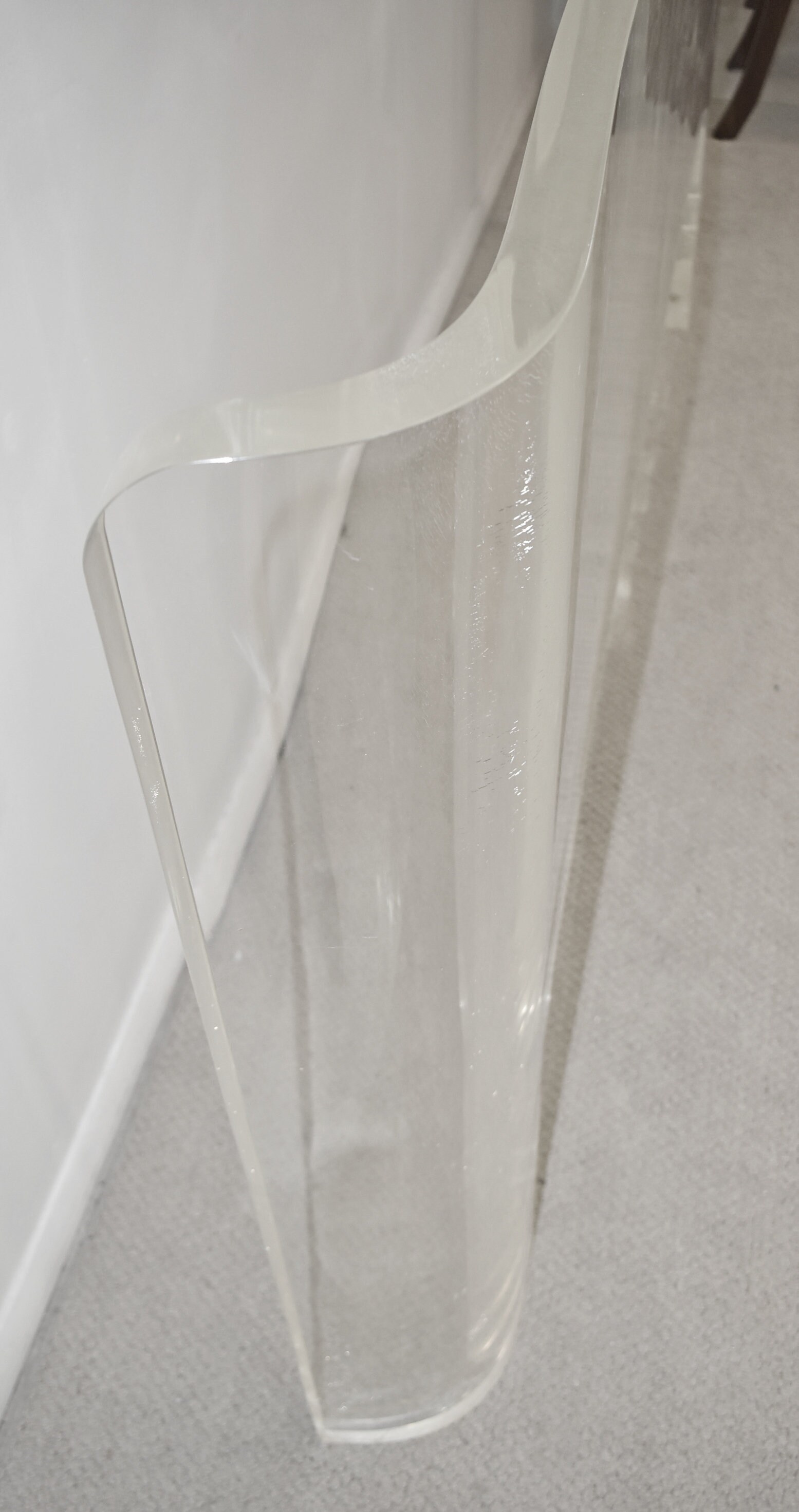 Karl Springer 84" Wide Lucite Headboard - Etsy