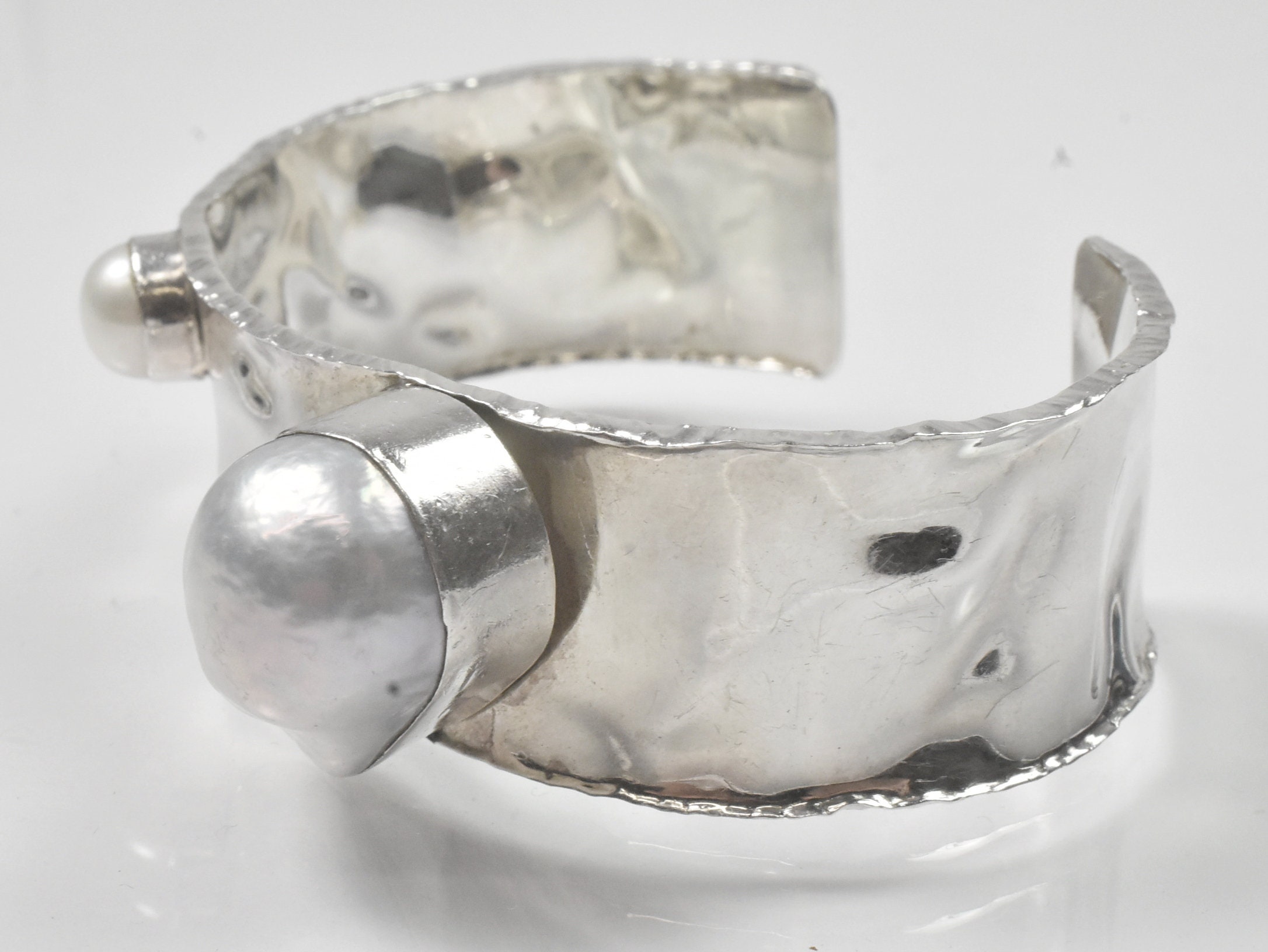 Designer JS 925 Sterling Silver Cuff Bracelet - Etsy