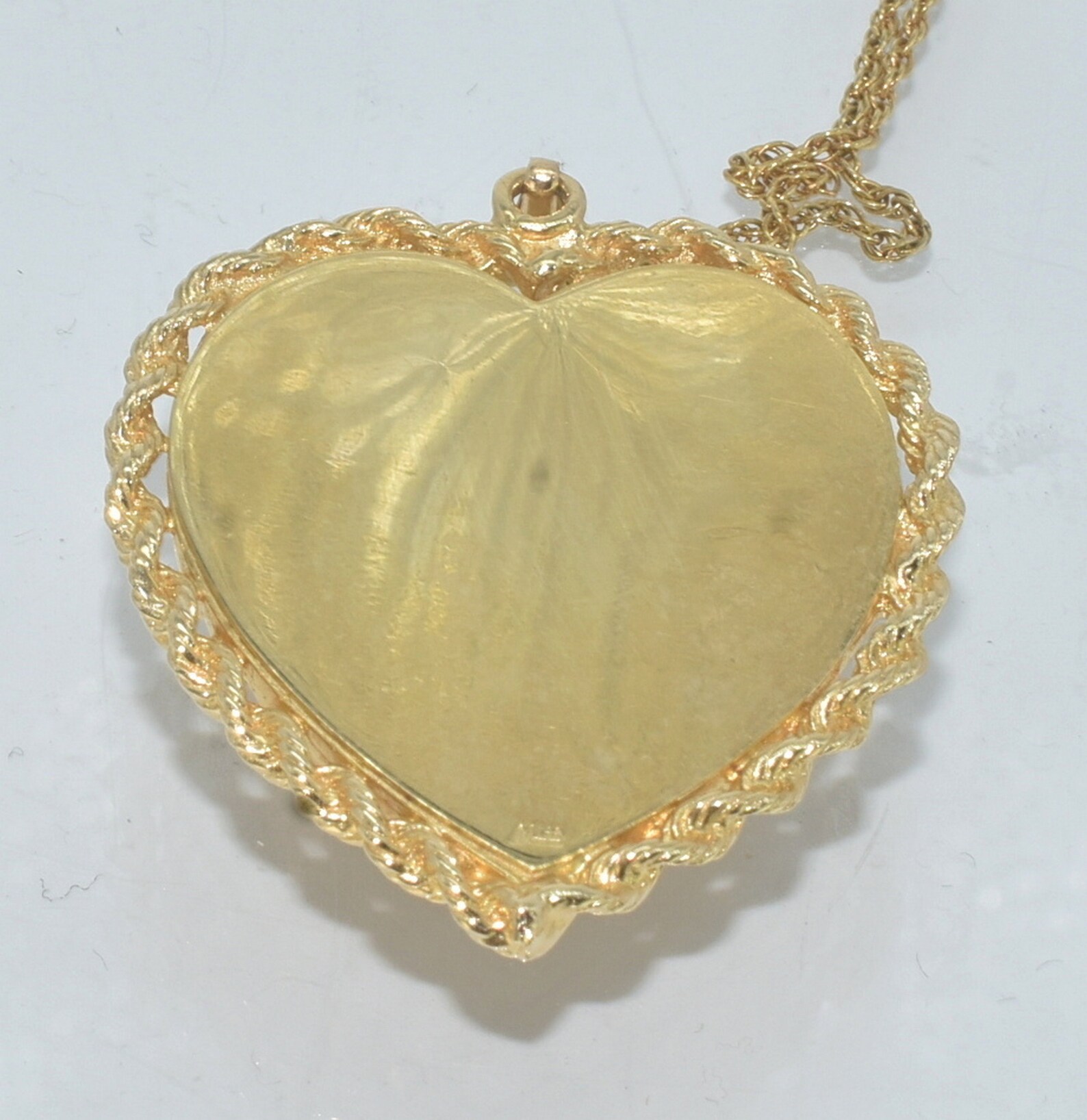 14K Heart Shaped Locket - Etsy
