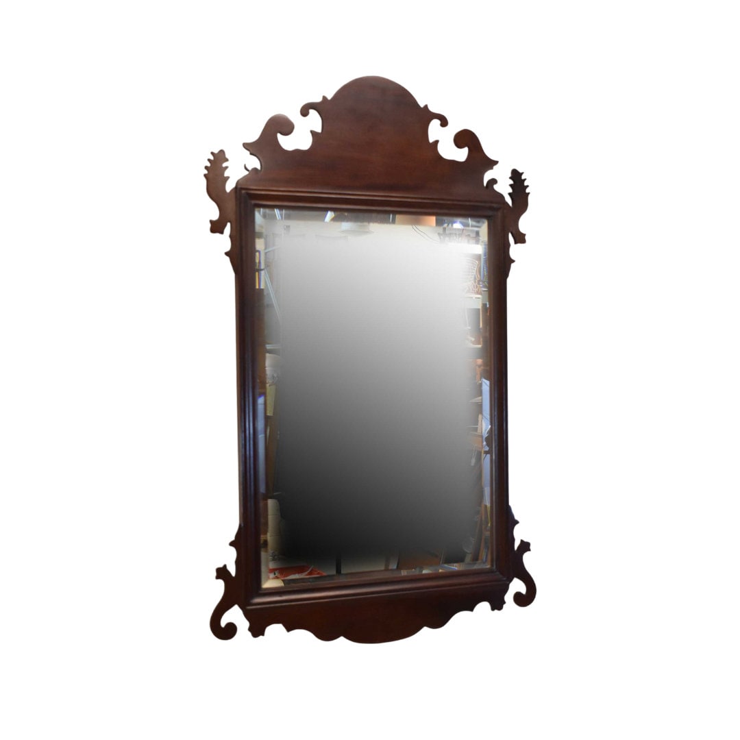 Stickley Chippendale Wall Mirror in Mahogany - Etsy