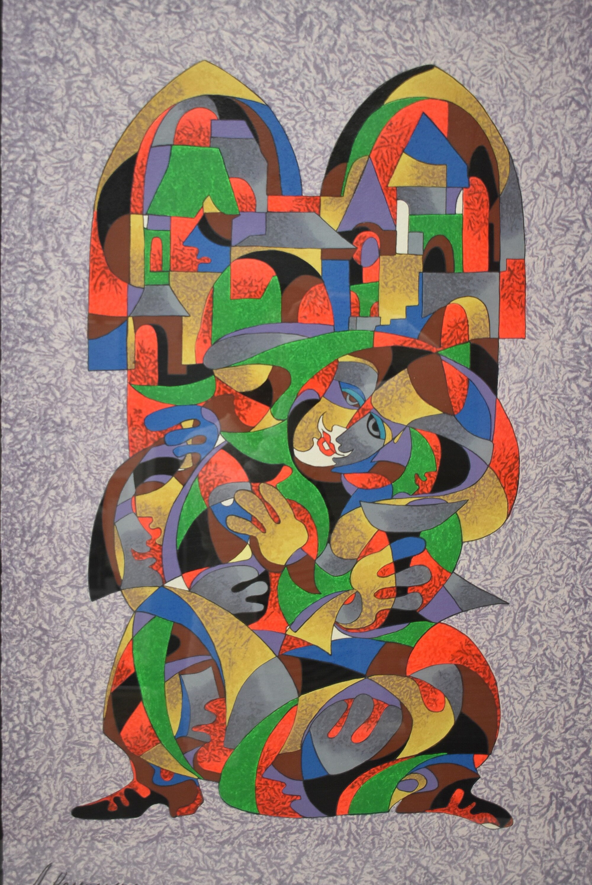 Anatole Krasnyansky, the Couple II, Signed Serigraph - Etsy