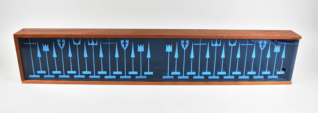 Austin Cox for Alcoa 1962 Aluminum Chess Set in Walnut Case - Etsy