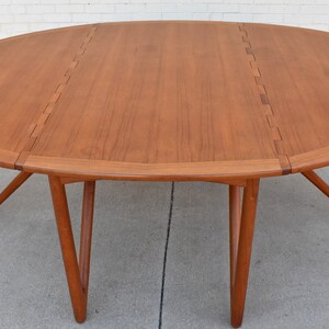Drop Leaf Teak Table - Etsy