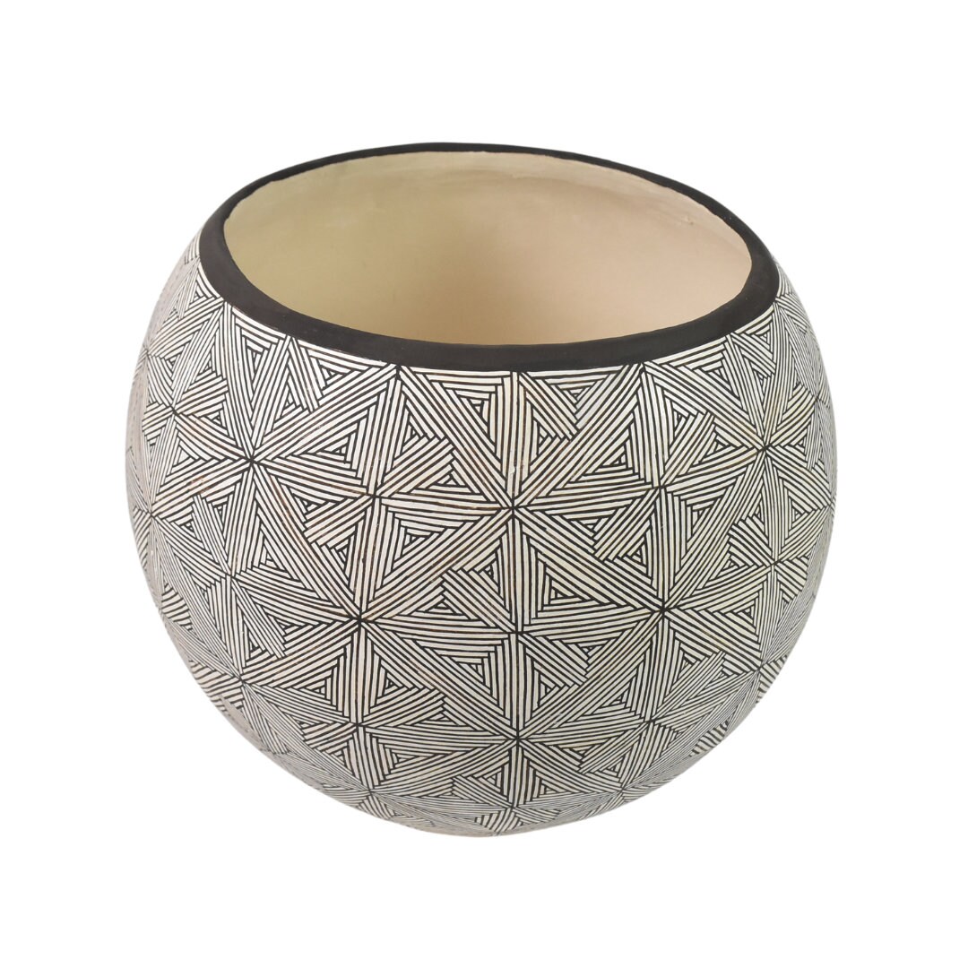 Carrie Chino Charlie Acoma Pottery Geometric Design - Etsy