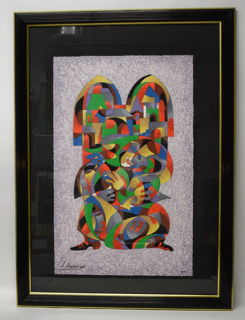 Anatole Krasnyansky, the Couple II, Signed Serigraph - Etsy