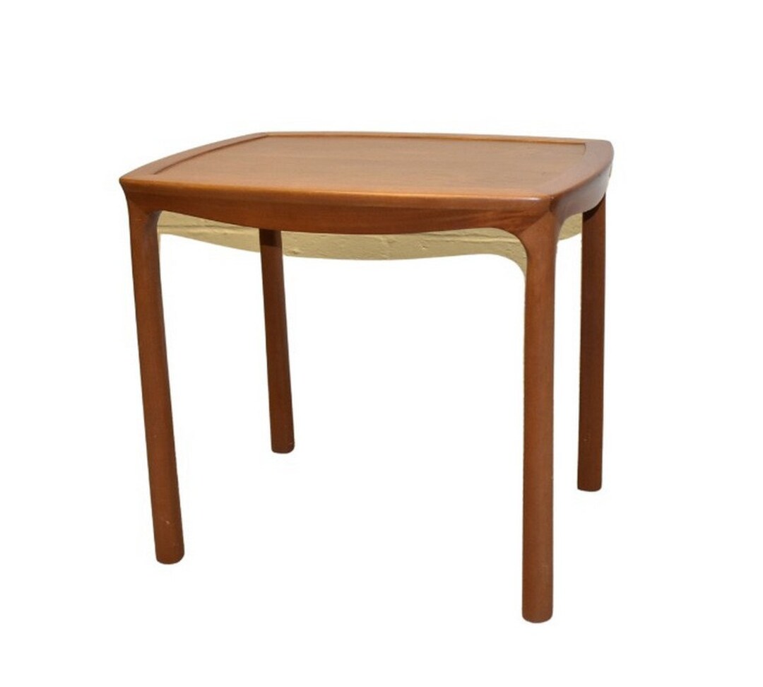 Mid Century Modern Danish Teak Side Table - Etsy
