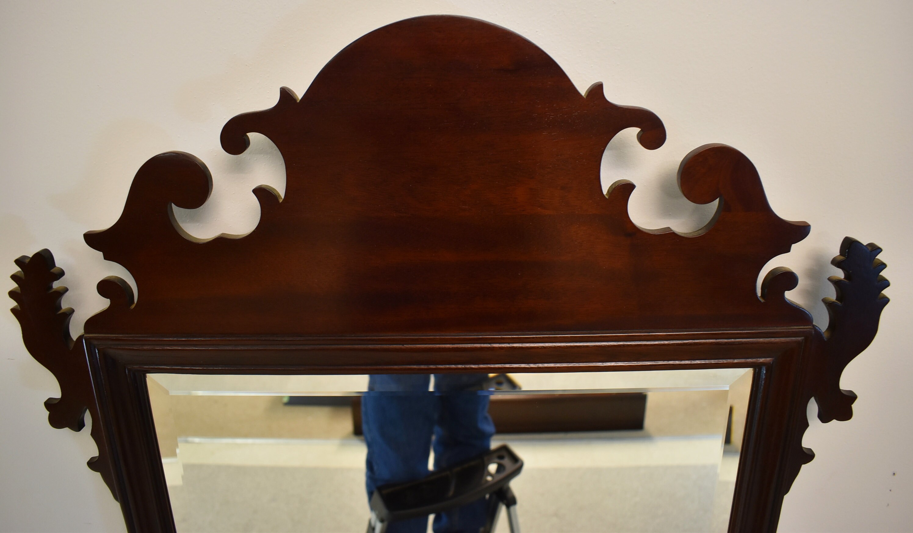 Stickley Chippendale Wall Mirror in Mahogany - Etsy